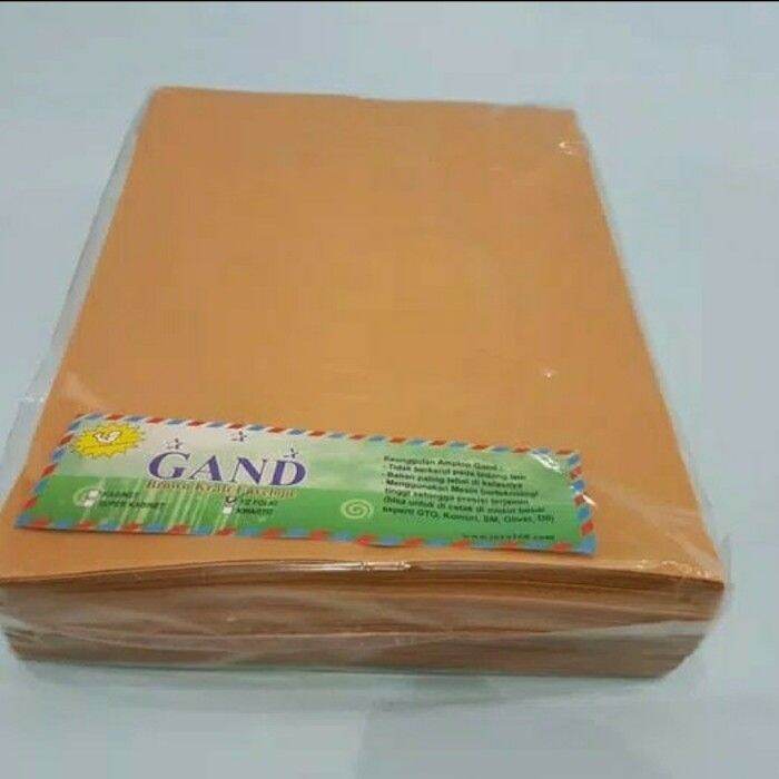 amplop coklat 1/2 f4 folio isi 100 lembar | Lazada Indonesia