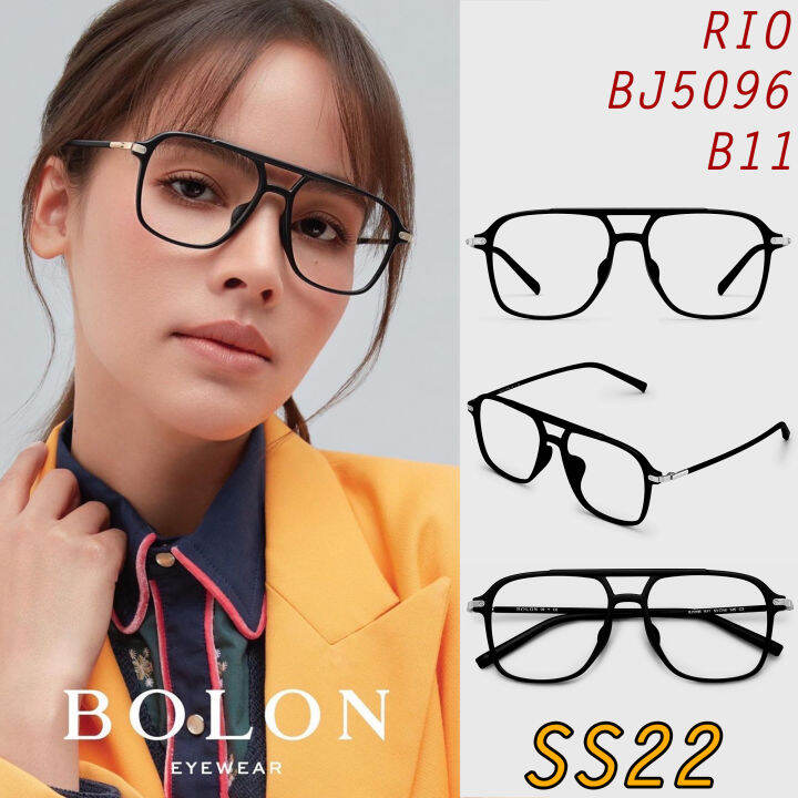 SS22 BOLON กรอบแว่นสายตา รุ่น Rio BJ5096 B11 [ฺTR/CP] แว่นของญาญ่า ...