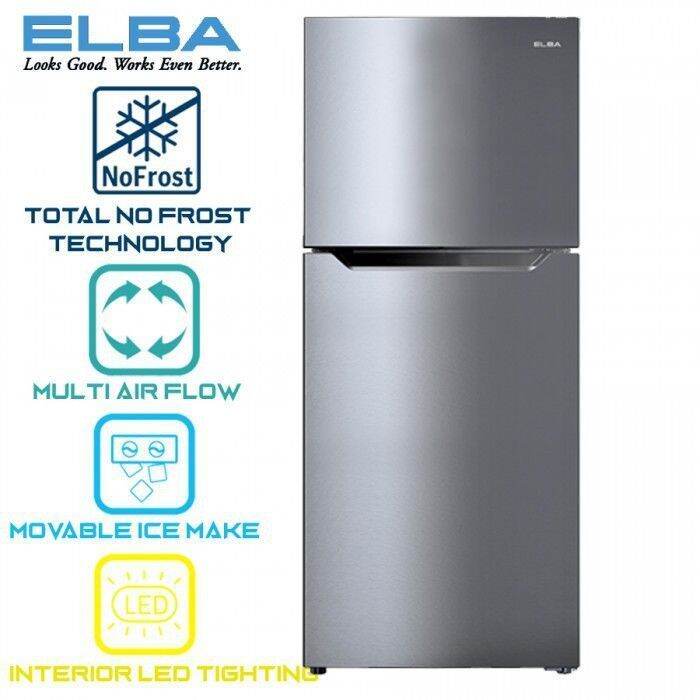 [NEW ] Elba Energy Save 310Litre 2 Door Refrigerator/Fridge ER-G3125(SV ...