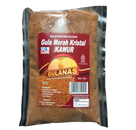 Gulanas Kawur 250gr Gula Merah Kristal Palm Brown Sugar | Lazada Indonesia