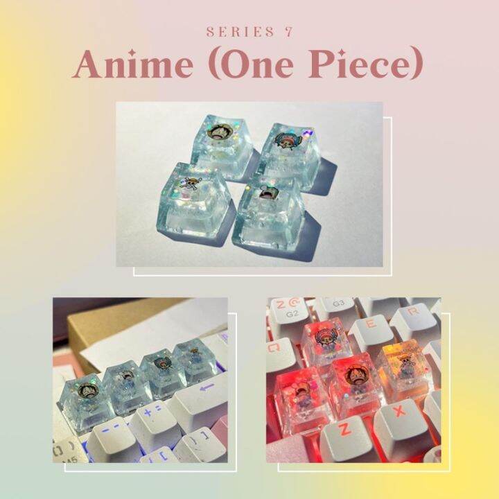 custom keycaps keycaps One piece resin keycaps [One piece anime] | Lazada