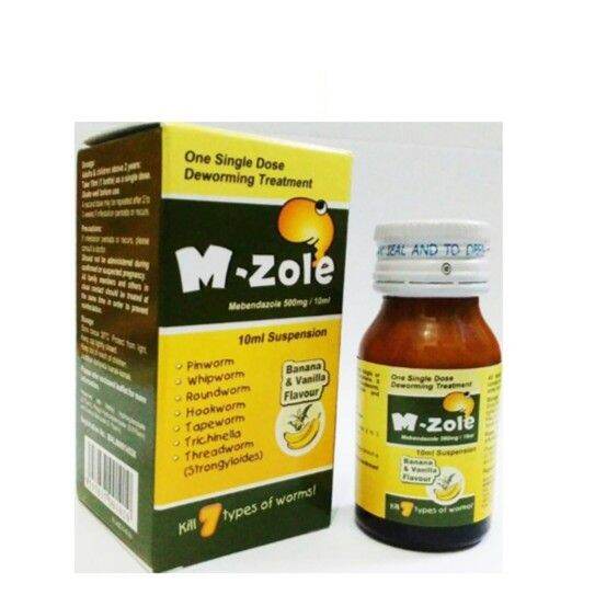 M-ZOLE MEBENDAZOLE 500mg/10ml | Lazada