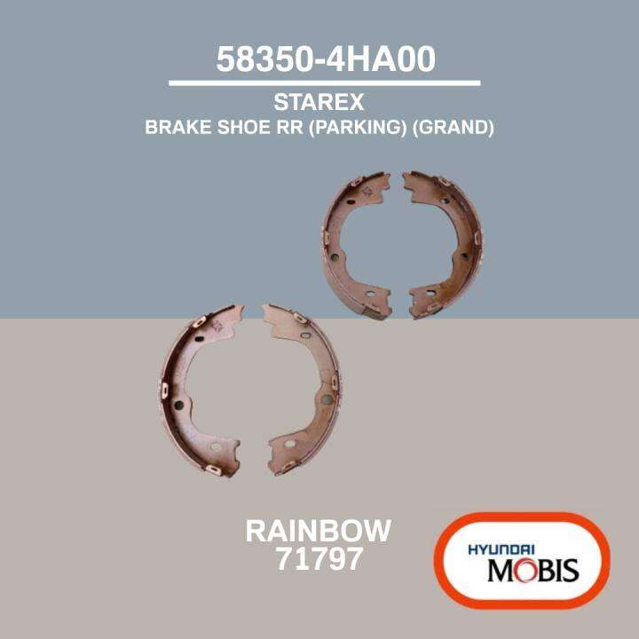 BRAKE SHOE RR (PARKING) (GRAND) for HYUNDAI STAREX [Mobis Original ...