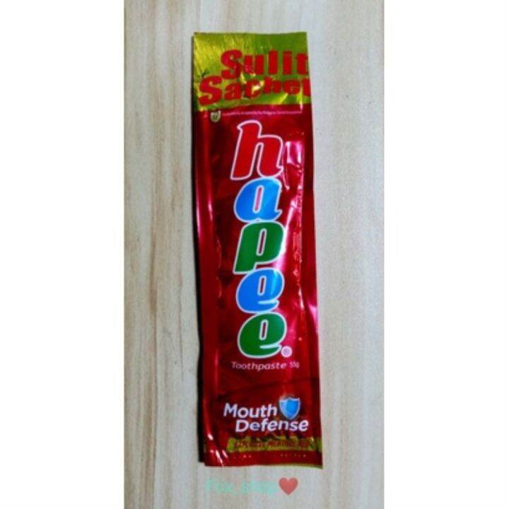 Hapee Toothpaste Menthol Red 55g per piece | Lazada PH