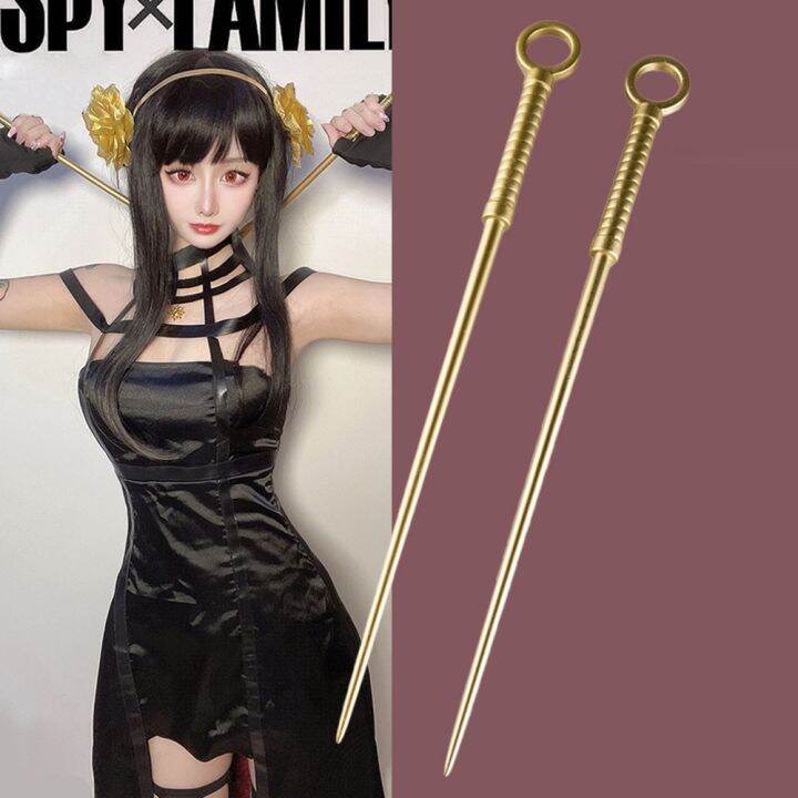 Anime Spy X Family Yor Weapon Cosplay En Plastic Needles Thorn Princes ...