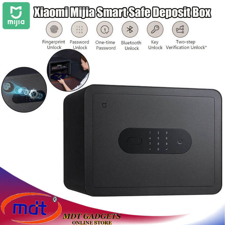 Xiaomi Mijia Smart Safe Depo sit Box Semiconductor Fingerprint 6 ...