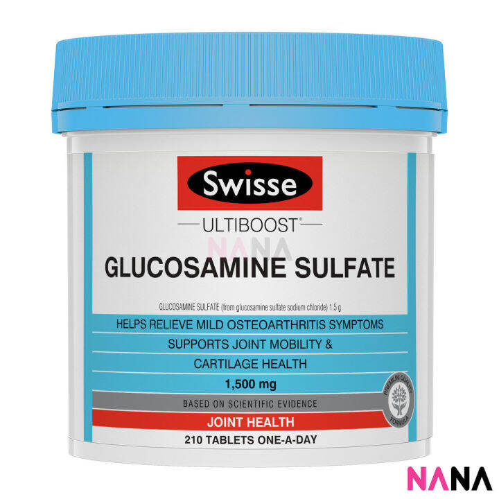 Swisse Glucosamine Sulfate 1,500mg 210 Tablets (EXP:10 2025) | Lazada PH