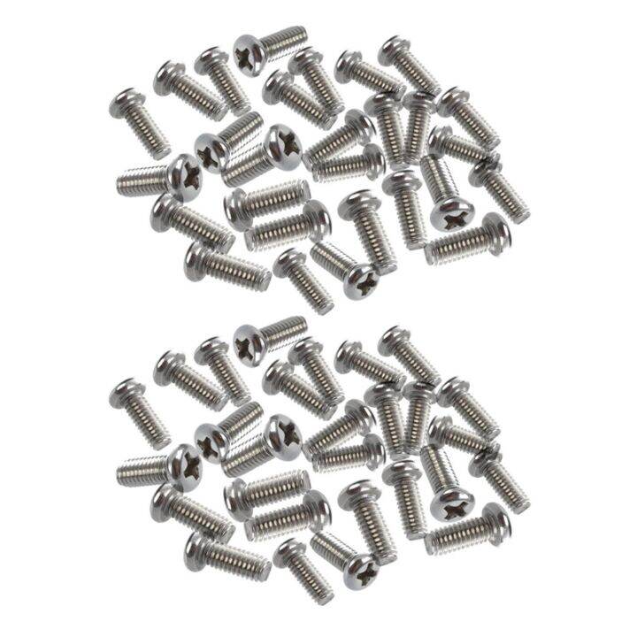60 Pcs VESA TV LCD Monitor Mounting for PHILIPS Head Screws M4 x 10mm ...
