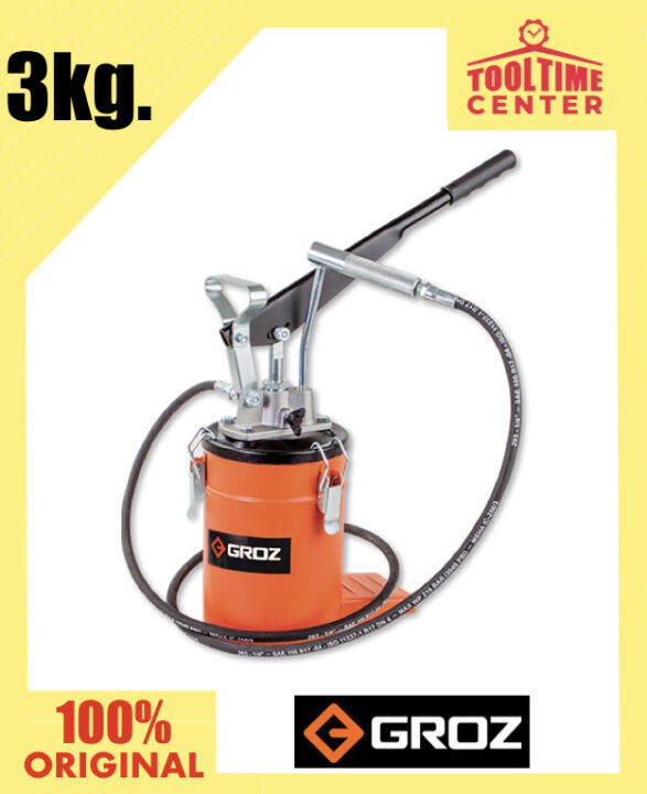 Groz Grease Pump 3kg. Bucket Capacity VGP/3A/RF | Lazada PH