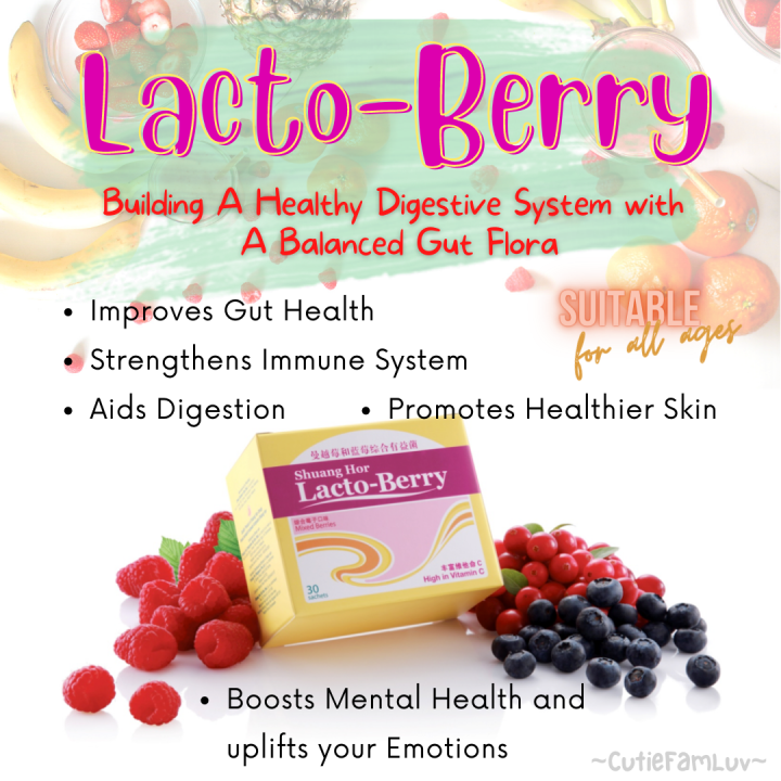 Lacto Berry (Pregnancy and babies safe) - 益生菌 Probiotics - improves ...