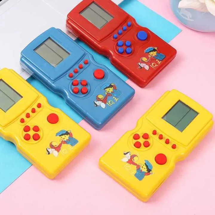 Classic Tetris game mini children's 7-year-old handheld game machine 80 ...