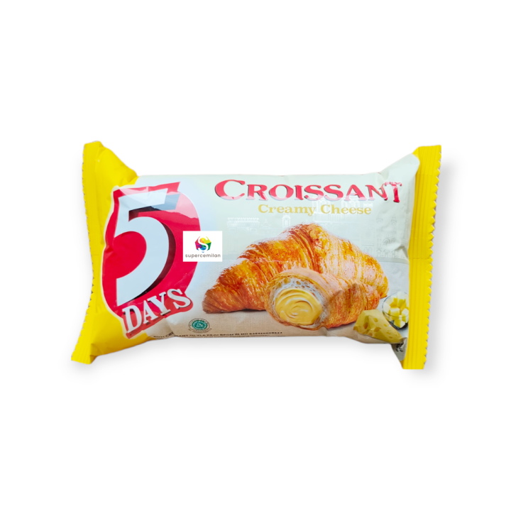 5Days / 5 Days Roti Croissant Creamy Cheese 60 Gram | Lazada Indonesia
