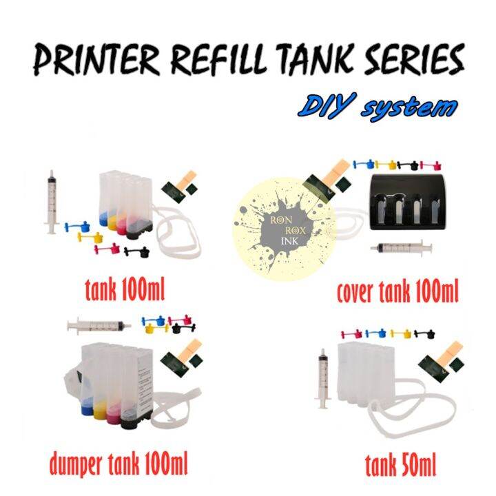 CISS KIT Complete set for HP and Canon printer | Lazada PH