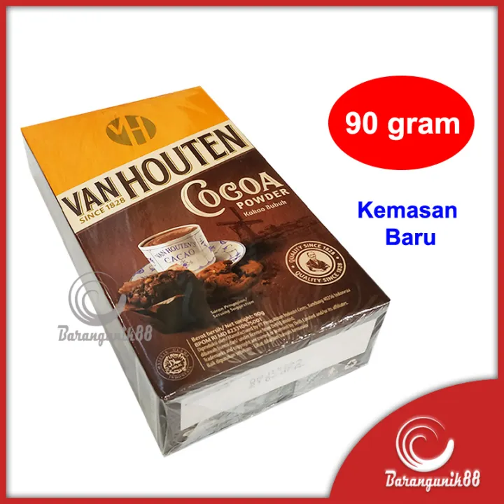 (90 gram) Van Houten Cocoa Powder Kakao Bubuk Coklat Cokelat | Lazada ...