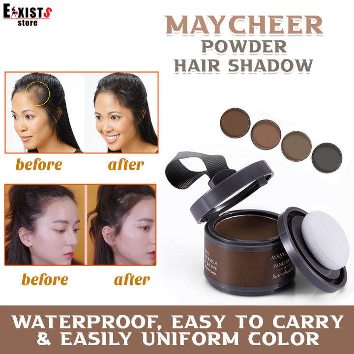 MAYCHEER Hair Shadow, Hairline Make Up Powder, Instant Hairline ...