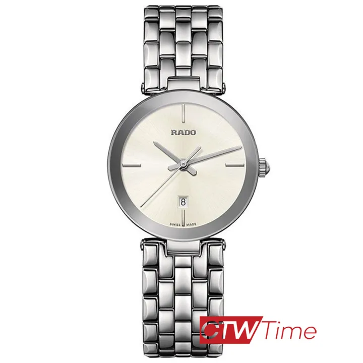 RADO Florence นาฬิกาข้อมือผู้หญิง สายสแตนเลสสีเงิน รุ่น R48874013 ...