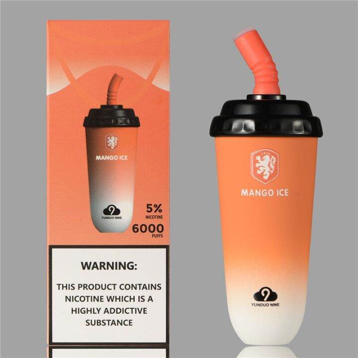 (New products)Mango Ice 6000 Puffs Disposable pod Vape Pod Legit Vaping ...