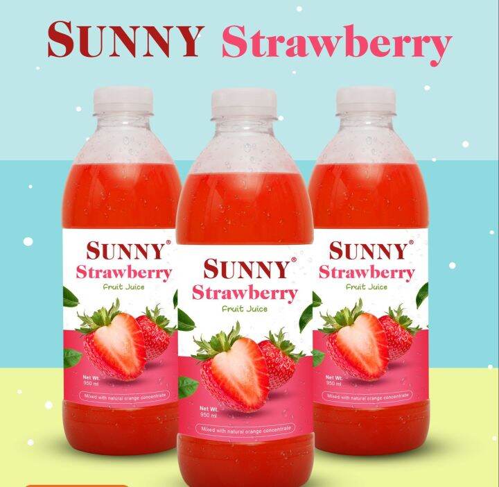 Sunny Strawberry Juice 500ml | Lazada PH