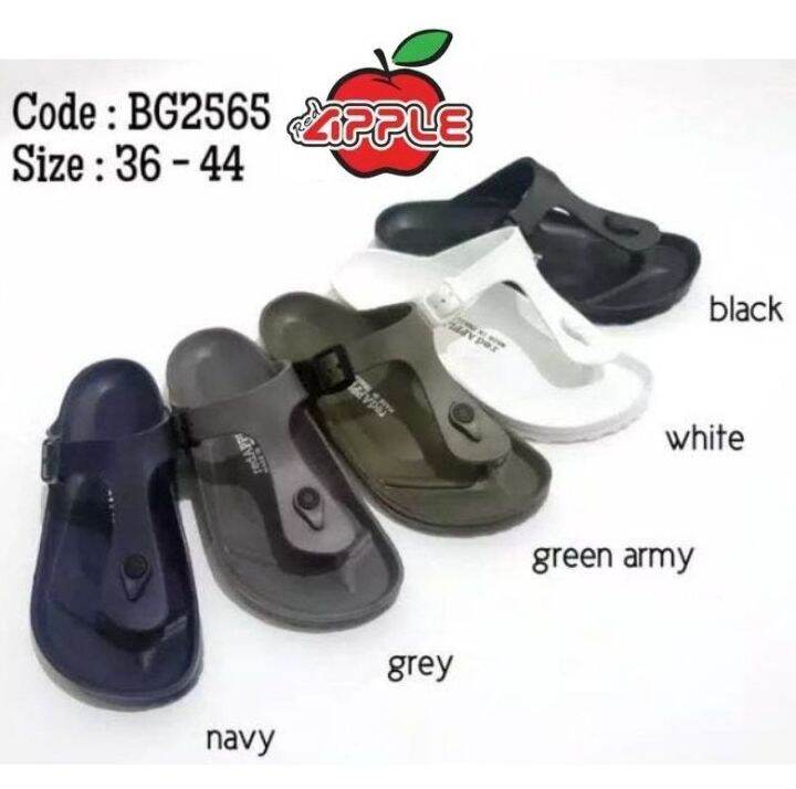 Unisex Thai Red Apple Shoes T-Strap Sandal BG-2565 [Ready Stock] | Lazada