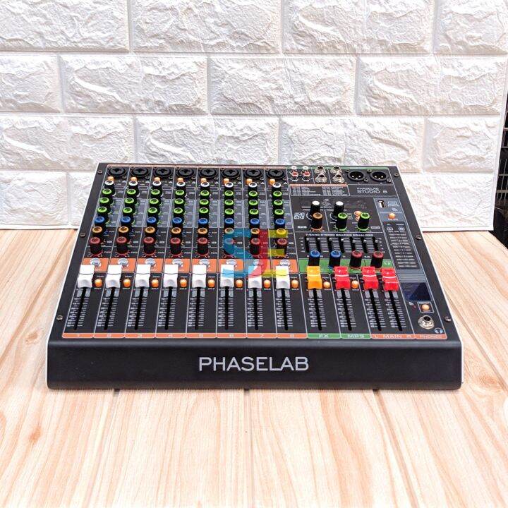 Mixer Phaselab Studio 8 / Mixer Audio 8 Channel Bluetooth | Lazada Indonesia