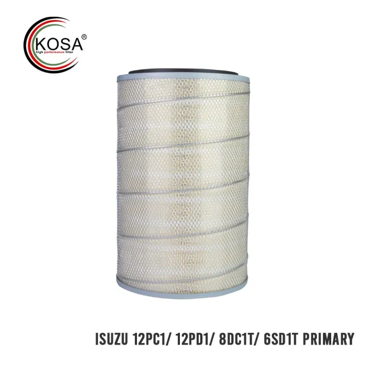 ISUZU 12PC1 12PD1 8DC1T 6SD1T PRIMARY KOSA AIR FILTER 1-14215-116-0 ...