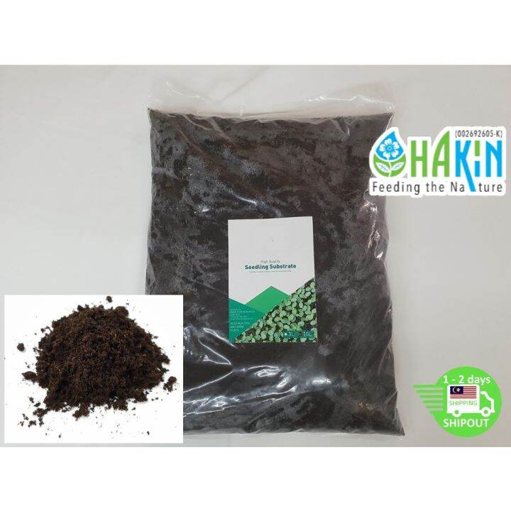 Tanah Semaian Super B 10L Seedling Soil Substrate - Peat Moss + Zeolite ...