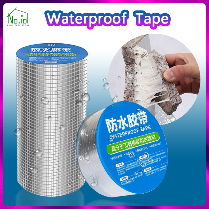 Waterproof Tape aluminum foil butyl sealing self adhesive tape color steel bungalow roof leakage ...