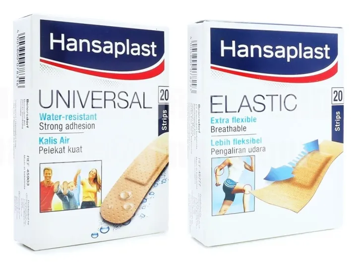 Hansaplast Universal / Elastic Plaster 20 Strips/box | Lazada