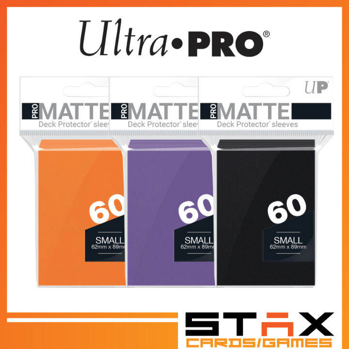 Ultra Pro: Sleeves Japanese Size Matte 60 CT [ซองใส่การ์ด] | Lazada.co.th