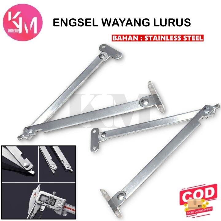 Engsel Wayang Salon Lurus Engsel Sikutan Stainless Engsel Lipat Jendela ...