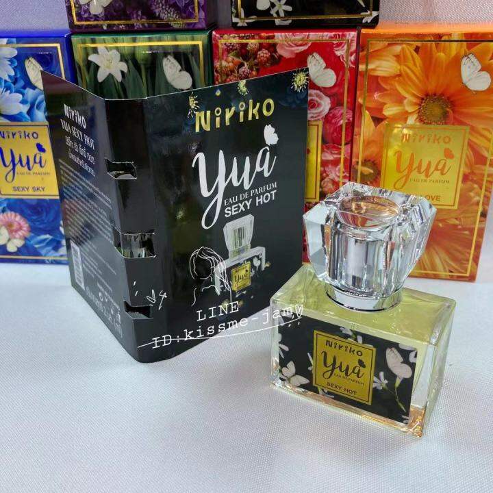 ⚡ ของแท้ ⚡ พร้อมส่ง Niriko Yua Sex Yhot นิริโกะ ยั่ง เซ็กซี่ ฮอต นำ้หอม
