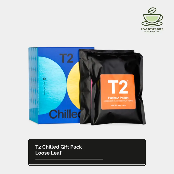T2 Chilled Gift Pack | 4 Loose Leaf Tisane Sachets | Assorted Tea ...