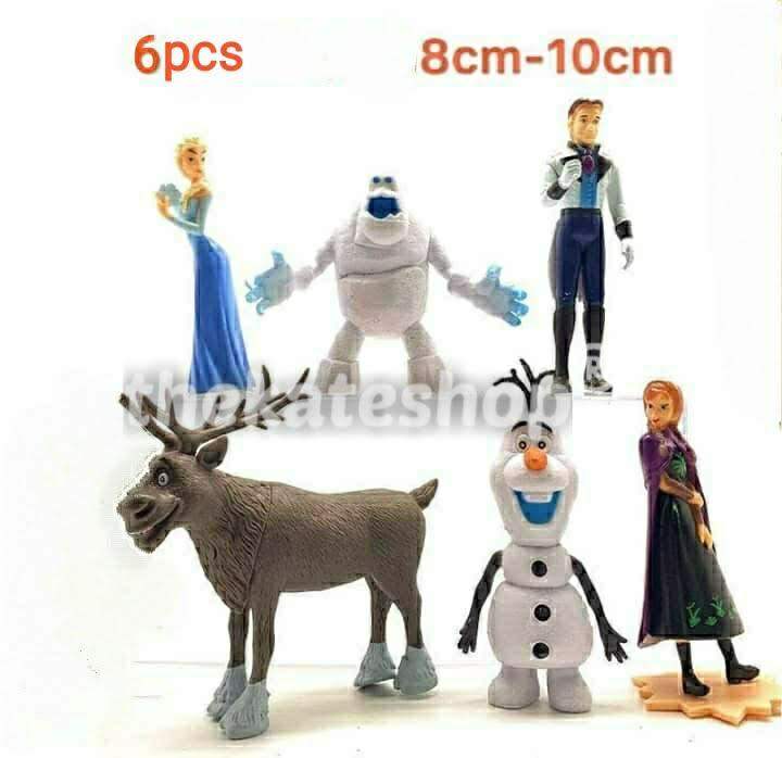 Frozen 2 Anna Elsa Olaf Sven 6pcs / 8pcs PVC figures set | Lazada PH