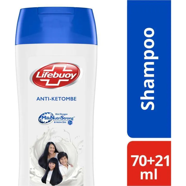 shampoo Lifebuoy Original 70 + 21 ML anti Dandruff / Anti Ketombe ...