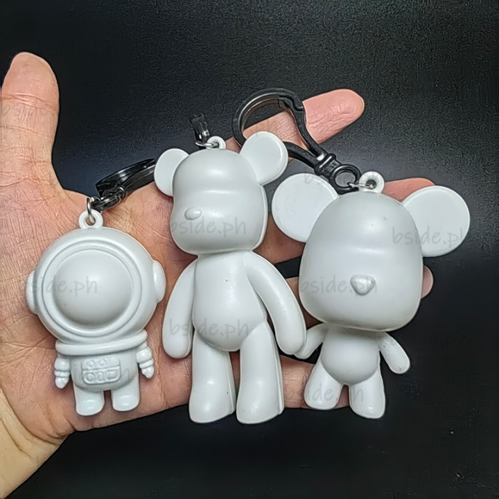 bside.ph Handmade diy Keychain Graffiti Violent Bear Toy Do-it-yourself ...