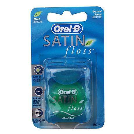 ORAL B SATIN FLOSS 50M | Lazada