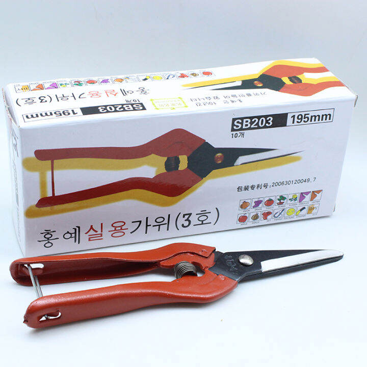 Korea cut Sun Maofu cuttlefish scissors spring scissors hand scissors ...