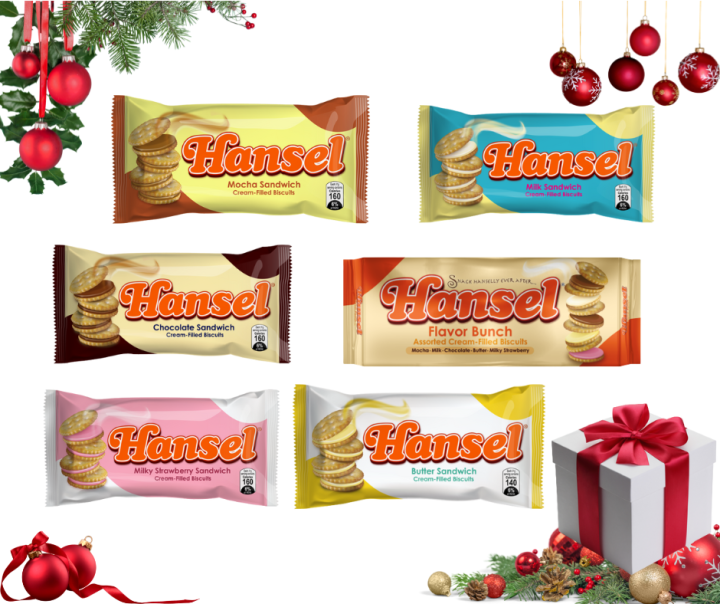#111 Hansel Sandwich Biscuit - 32grams Pack of 10 | Lazada PH