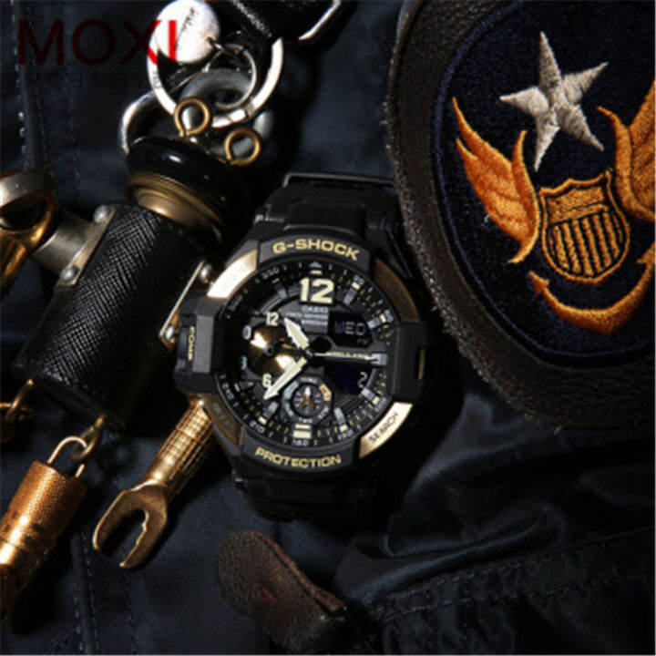 Casio Watch Men's G-SHOCK Aviation Navigation Compass Waterproof and ...