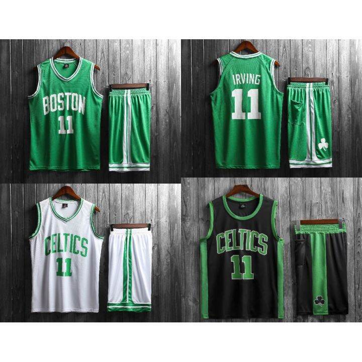 NBA Boston Celtics No.11 Irving Jersey Adult Basketball Uniform ...