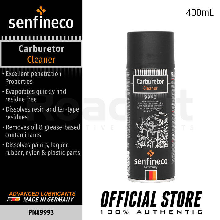 SENFINECO Carburetor Cleaner 2 & 4 Stroke 400ml PN#9993 | Lazada PH