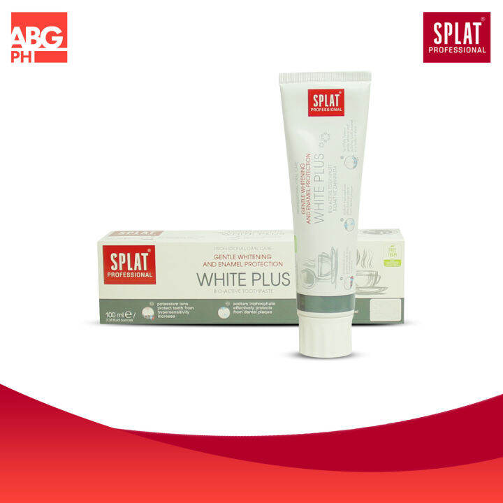 SPLAT Professional White Plus Toothpaste 100ml EXP06/24 | Lazada PH