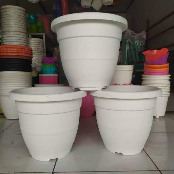 pot bunga universal ukuran 50 cm jumbo/besar/ pot bunga taman ukuran ...