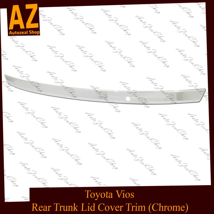 Toyota Vios 2013-2017 Rear Trunk Lid Trim Cover (Chrome) | Lazada PH
