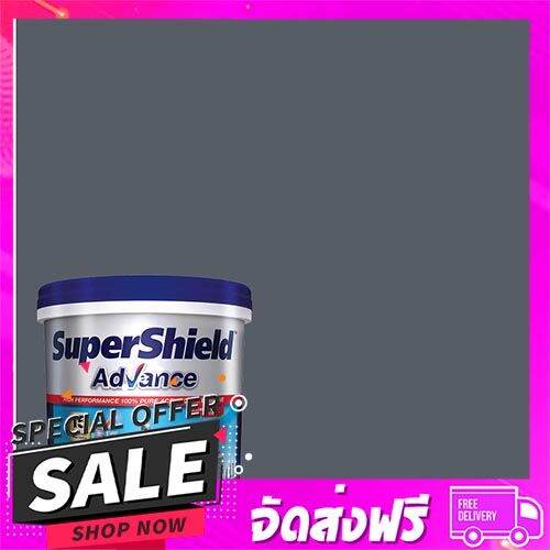 ส่งฟรี เก็บปลายทาง สีน้ำทาภายนอก TOA SUPERSHIELD ADVANCE #8254 สี SMO ...