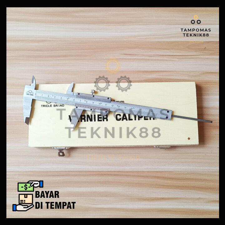 Sigmat Caliper 6" (150mm) Vernier Caliper Manual Jangka Sorong | Lazada Indonesia