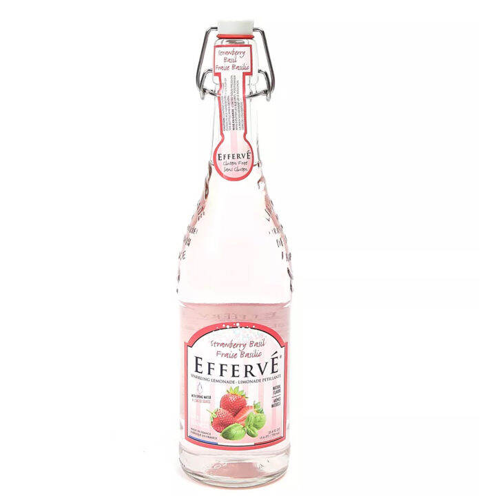 Efferve Sparkling Lemonade Strawberry Basil 750mL | Lazada PH