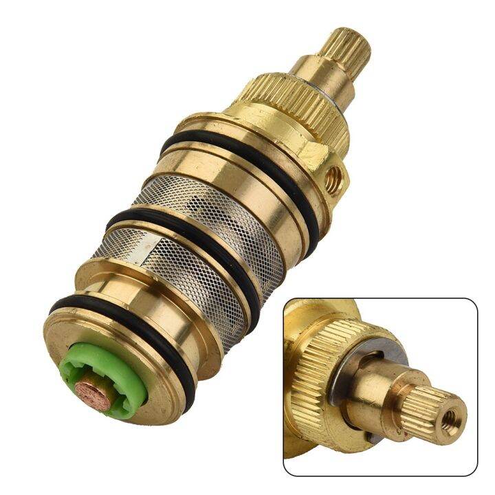 Thermostatic Mixing Valve Spool Brass Replacement Thermostatic Cartrge ...