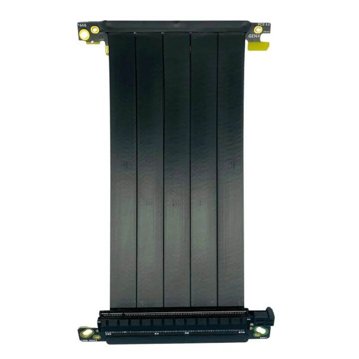 Pcie 4.0 X16 Riser Cable Double Reverse Graphics Card Extension Cord ...