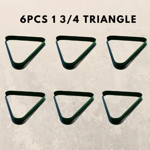 6PCS 1 3/4 TRIANGLE/BILLIARD ACCESSORIES/GAMIT SA BILYARAN/TRIANGLE ...